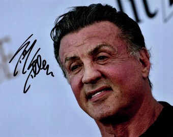 Rambo, Sylvester Stallone, Signed Autograph Photo - Etsy