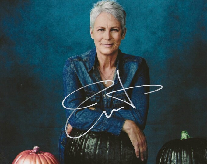 Jamie Lee Curtis Autograph Halloween Signed Photo Signature With COA - Etsy