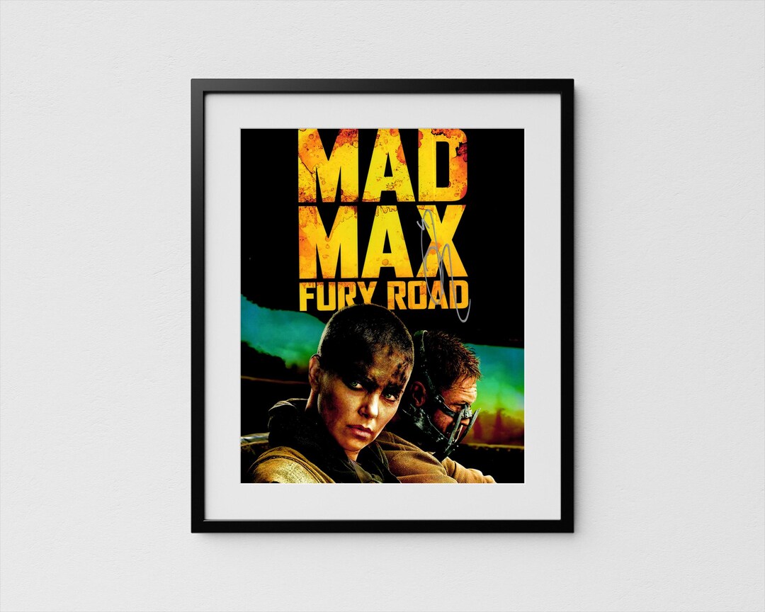 Tom Hardy Autograph Mad Max Signed Poster Authentic Signature With COA ...