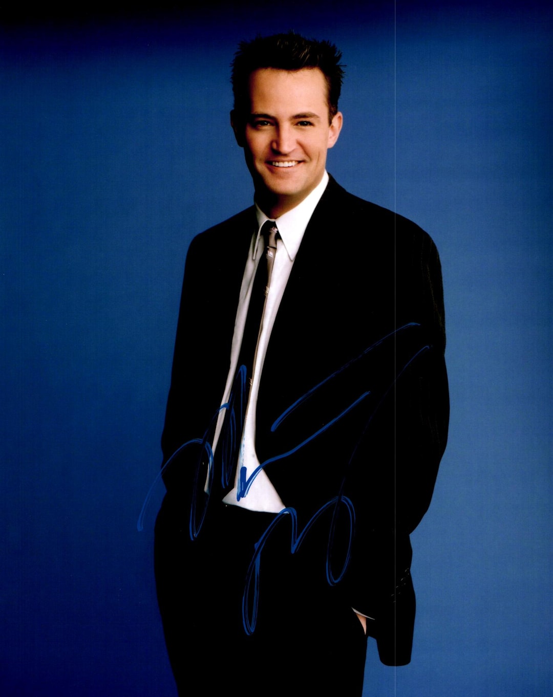Matthew Perry Autograph Friends Signed Photo Signature With COA - Etsy