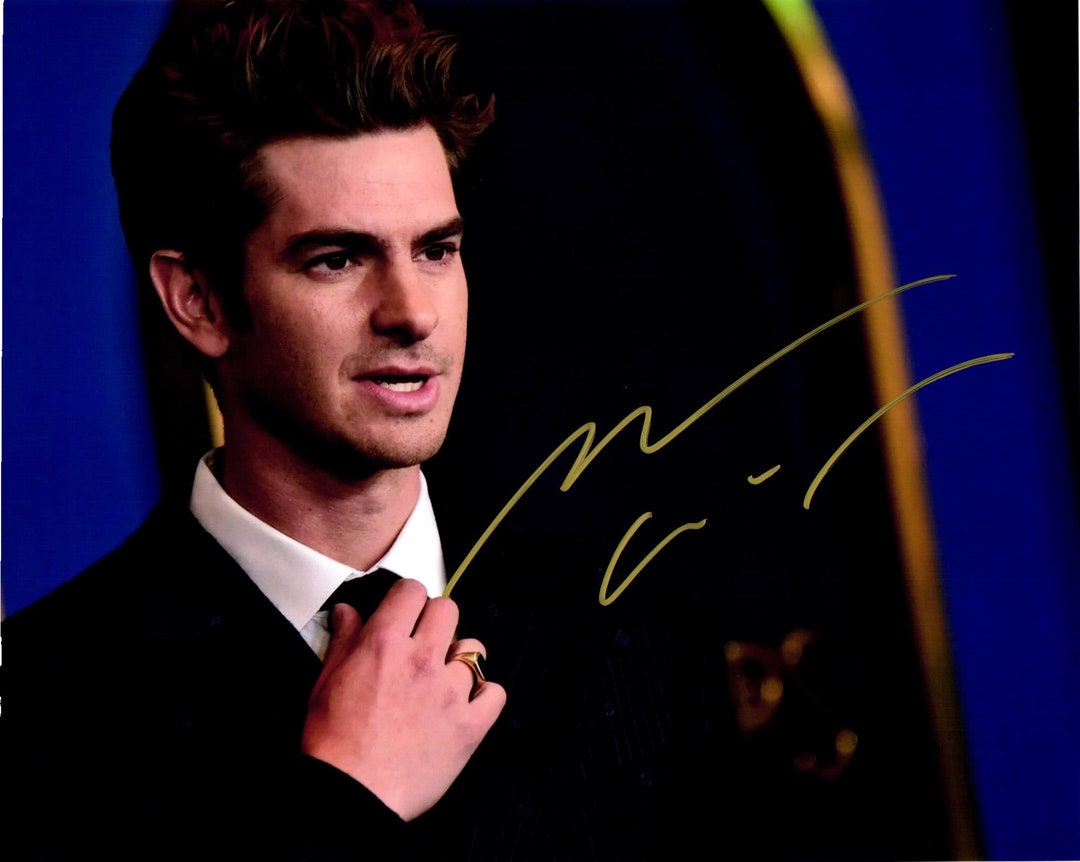 Andrew Garfield Autograph the Amazing Spider-man the Social Network ...