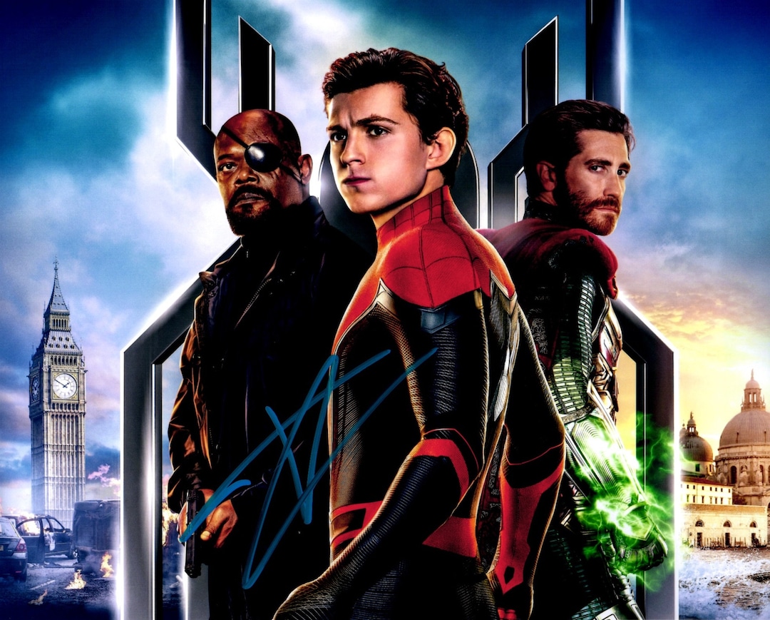 Tom Holland Autograph | Spider-man | Signed Photo | Signature With COA ...