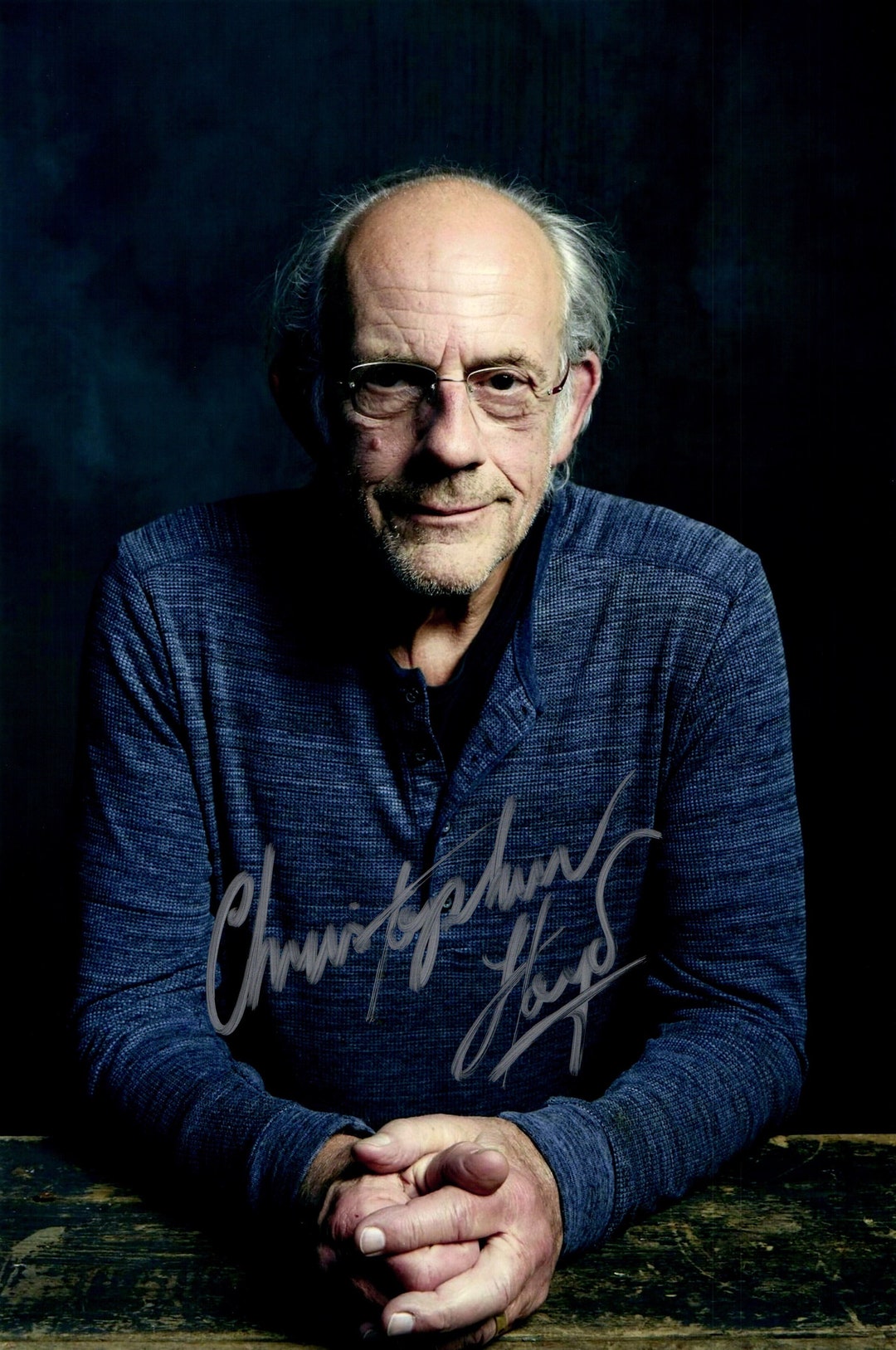 Christopher Lloyd Autograph Back to the Future Signed Photo Doc Brown ...