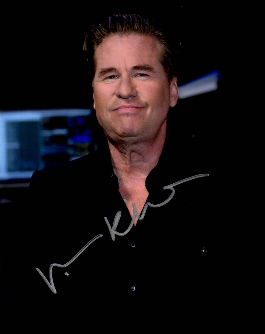 Val Kilmer Autograph Signed Photo Signature With COA - Etsy