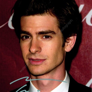ANDREW GARFIELD Autograph Signed Photo 6x8 Signature With COA - Etsy