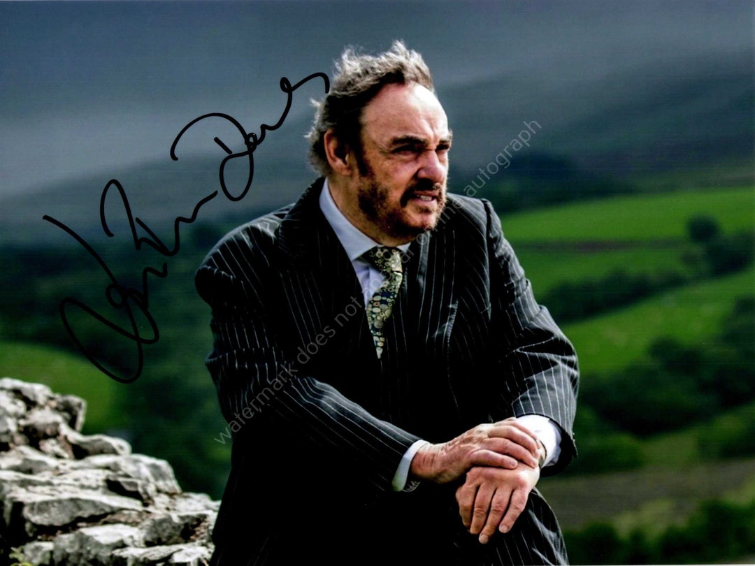 John Rhys-davies Autograph Signed Photo 6x8 Signature With COA - Etsy