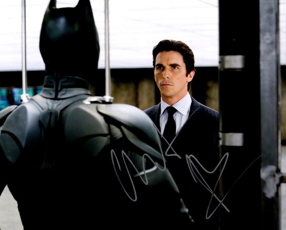 Christian Bale Autograph 8x10 Signed Photo Signature - Etsy