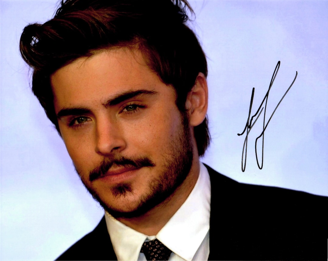 Zac Efron Autograph High School Musical 17 Again Signed Photo Signature ...