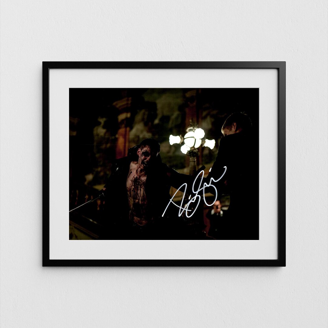 Bill Skarsgard Autograph the Crow Signed Poster Authentic Signature ...