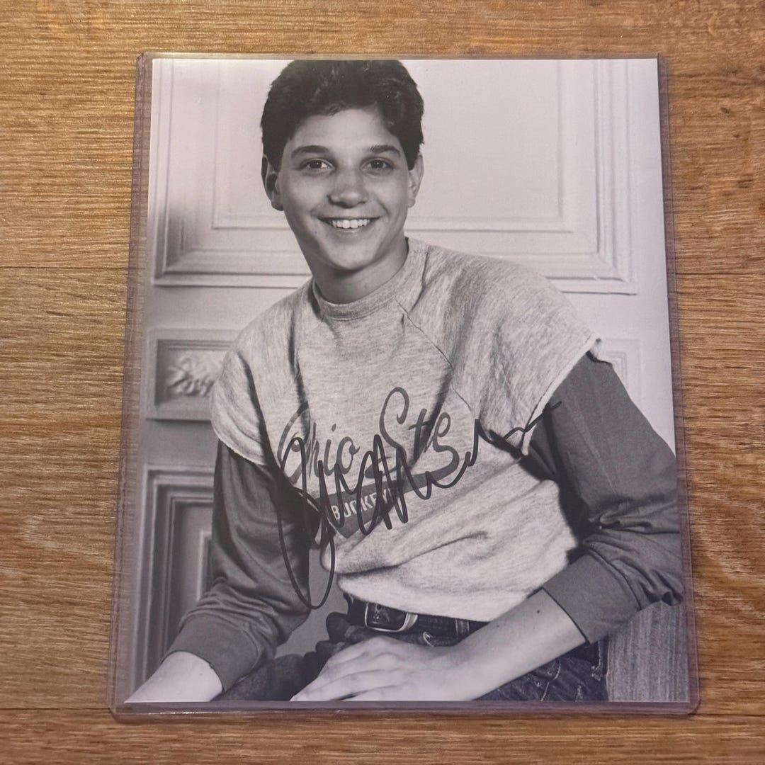 Ralph Macchio Autograph Signed Photo Signature With COA - Etsy