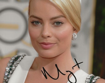 Margot Robbie Autograph | Etsy