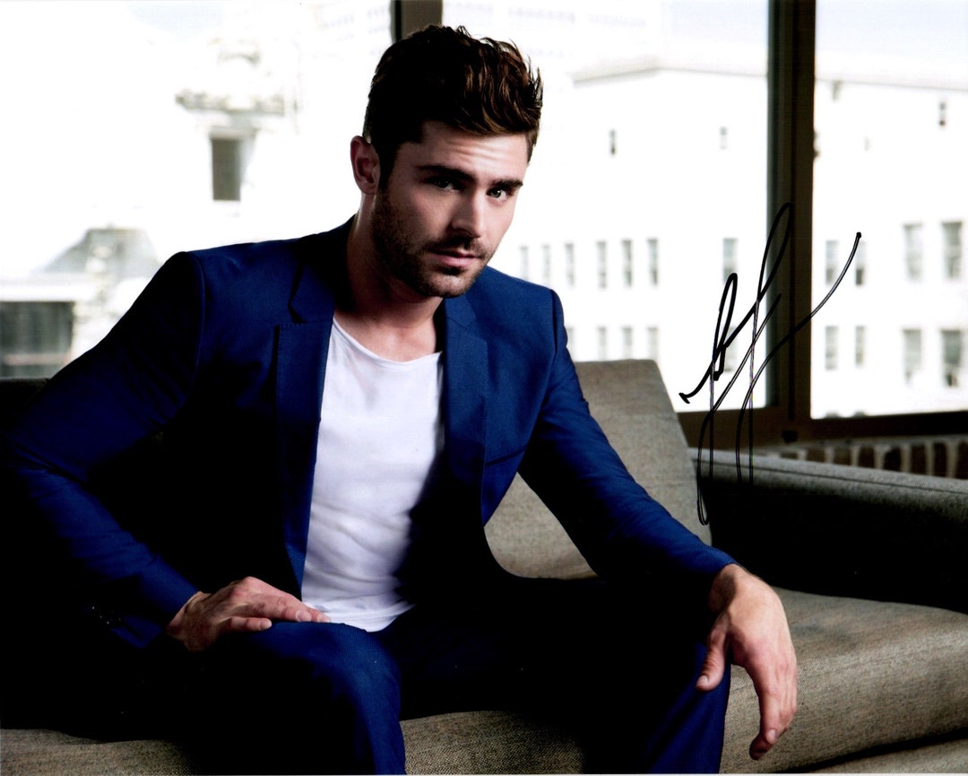 Zac Efron Autograph High School Musical 17 Again Signed Photo Signature ...