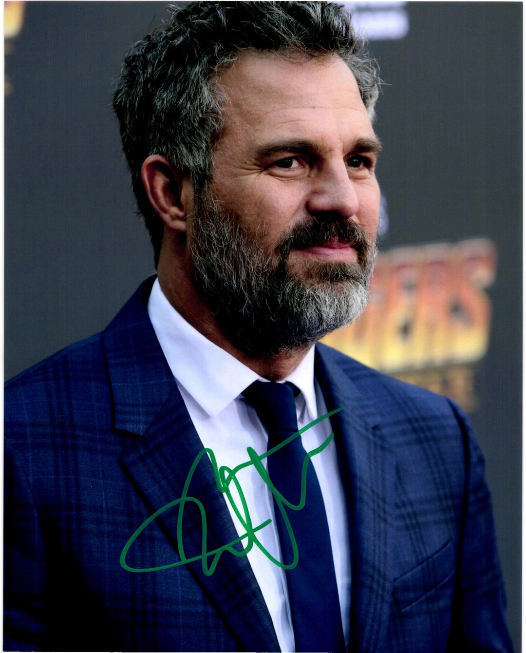 Mark Ruffalo Autograph Hulk Avengers Endgame Signed Photo Signature ...