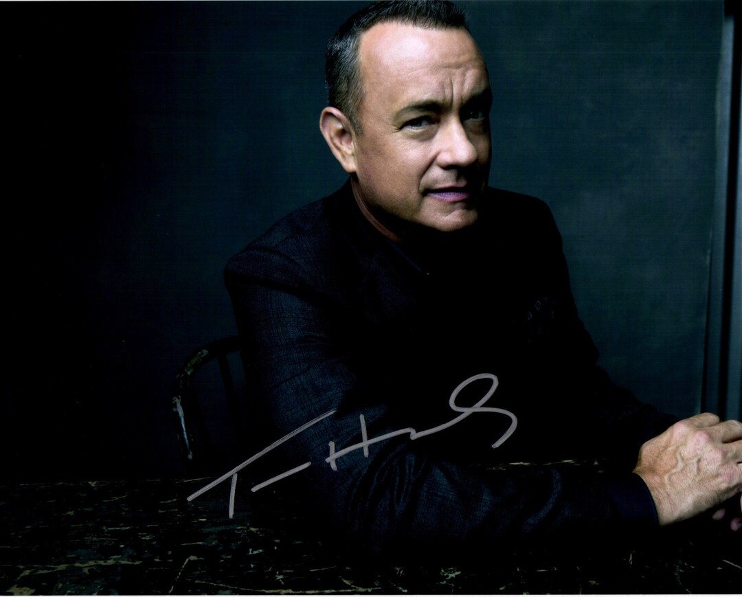 Tom Hanks Autograph Forest Gump Cast Away Signed Photo Signature With ...