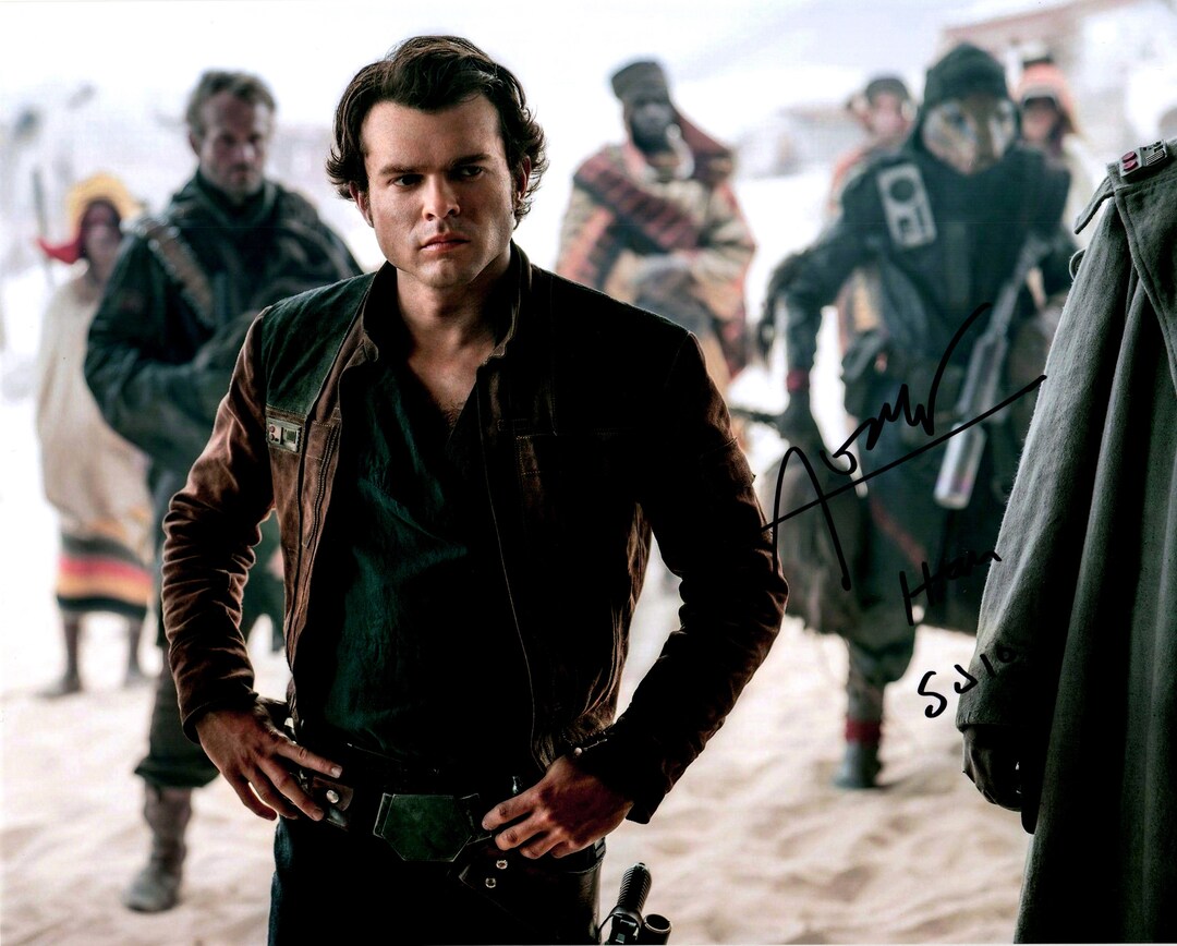 ALDEN EHRENREICH Autograph Signed Photo Signature With COA - Etsy