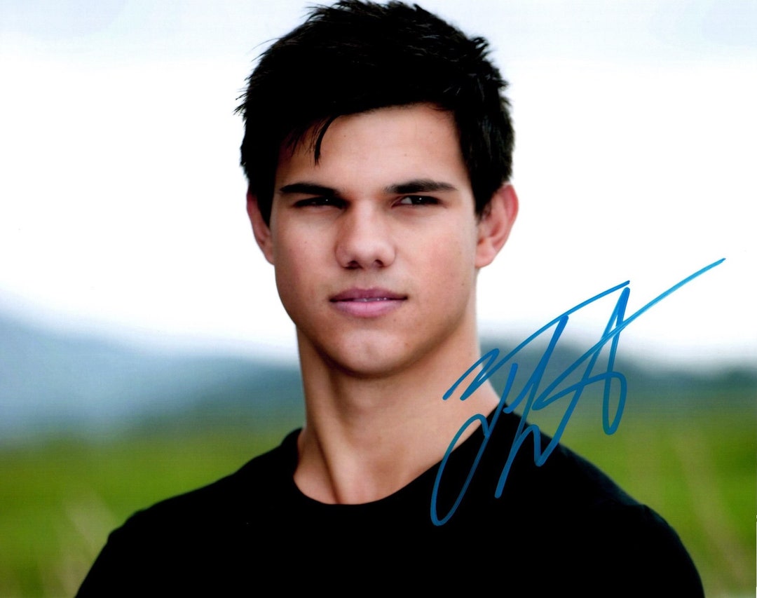 Taylor Lautner Autograph | Twilight | Grown Ups | Signed Photo ...