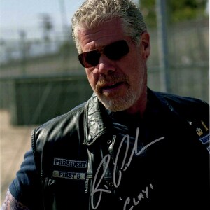 Ron Perlman Autograph Signed Photo Signature With COA - Etsy