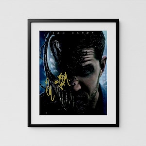 Tom Hardy Autograph Venom Signed Poster Authentic Signature With COA - Etsy