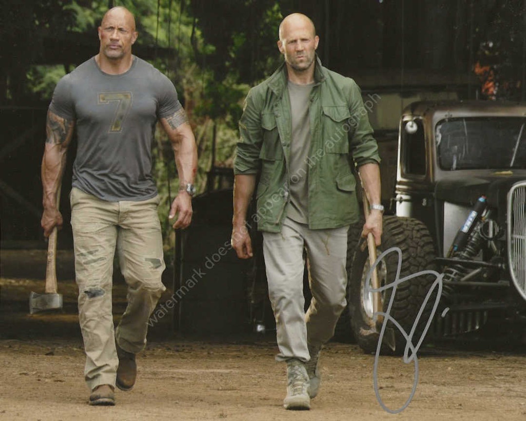 JASON STATHAM Autograph Signed Photo Signature With COA - Etsy