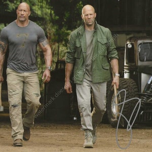 JASON STATHAM Autograph Signed Photo Signature With COA - Etsy