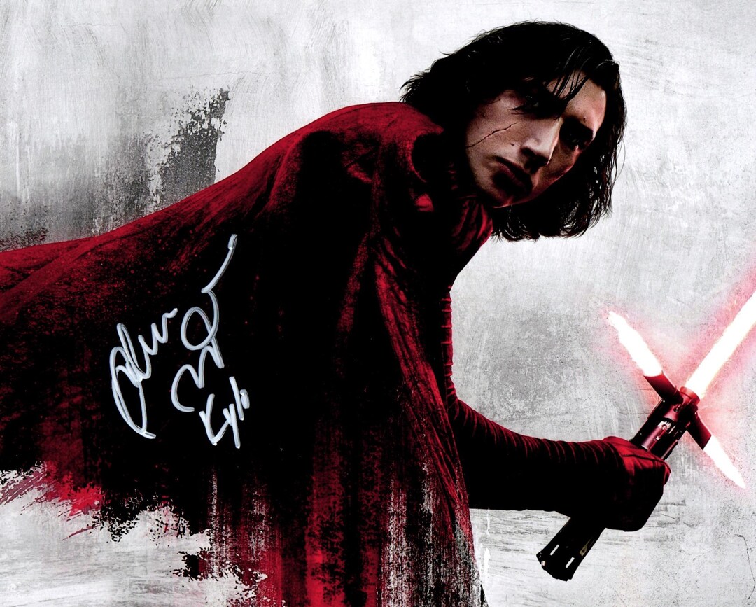 Adam Driver Autograph Signed Photo Signature With COA - Etsy