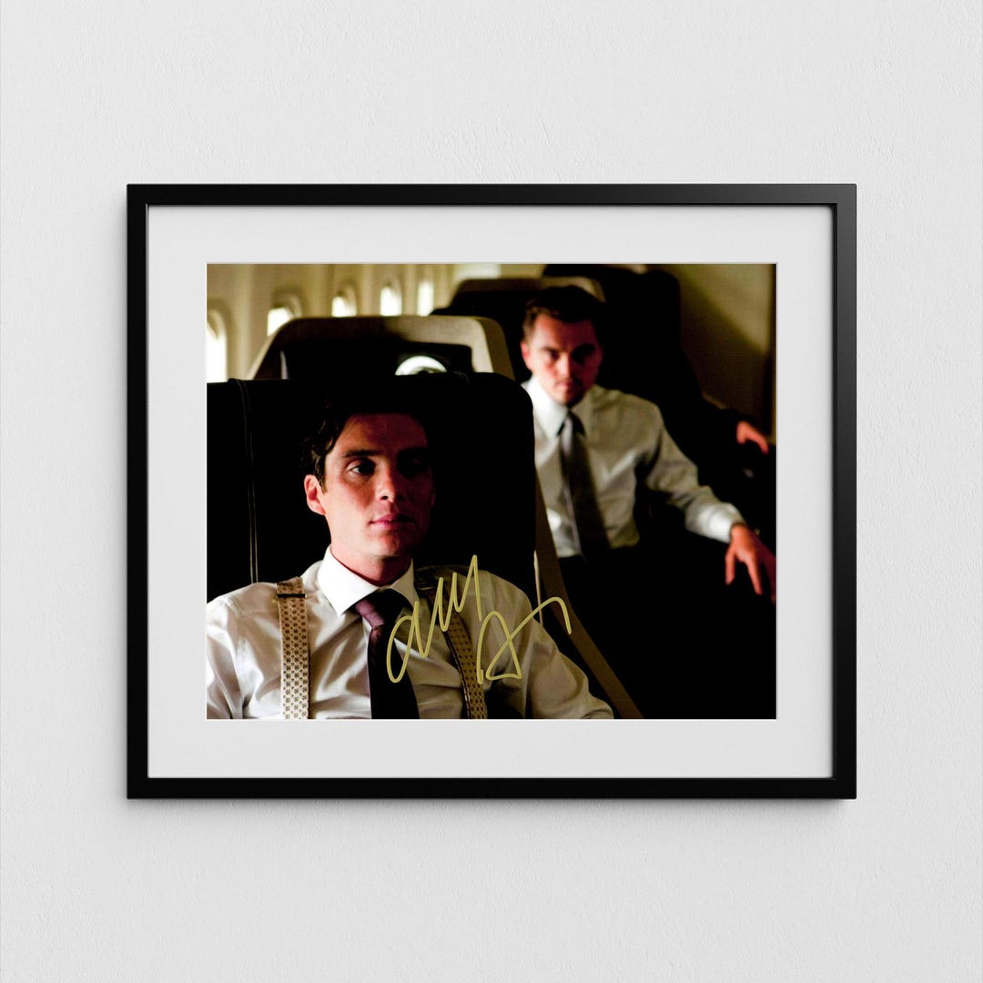Cillian Murphy Autograph Inception Signed Poster Authentic Signature ...