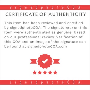 MATT SMITH Autograph Signed Photo 6x8 Signature With COA - Etsy