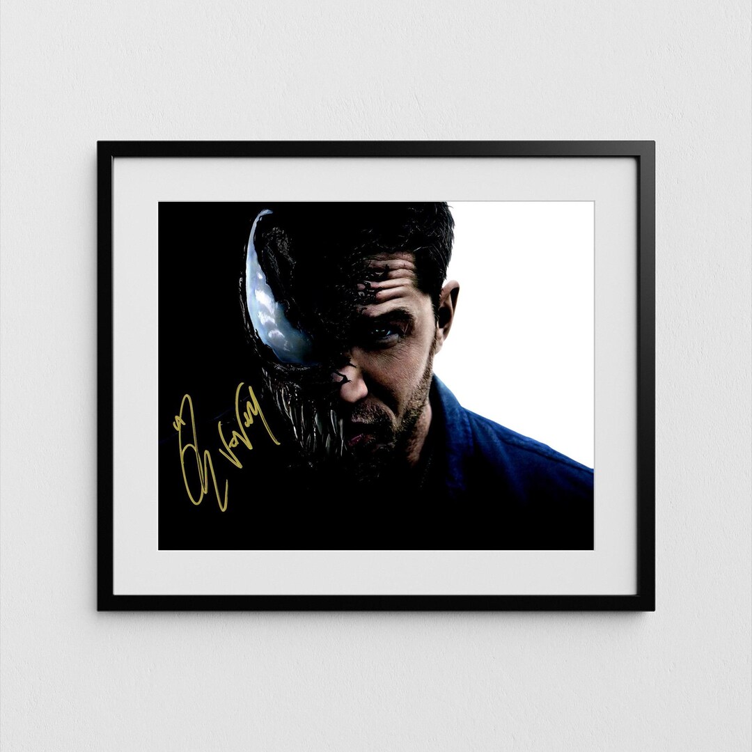 Tom Hardy Autograph Venom Signed Poster Authentic Signature With COA - Etsy