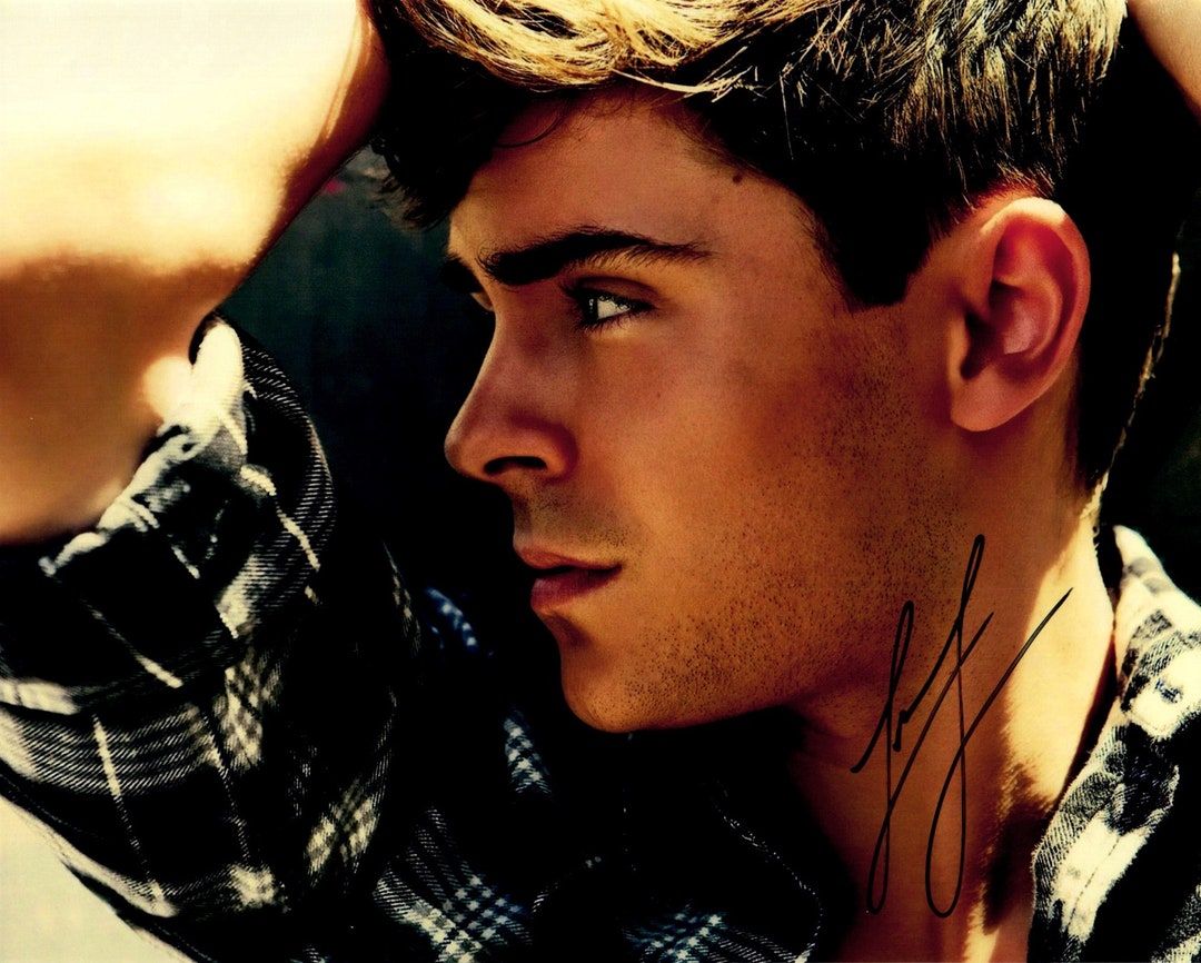 Zac Efron Autograph High School Musical 17 Again Signed Photo Signature ...