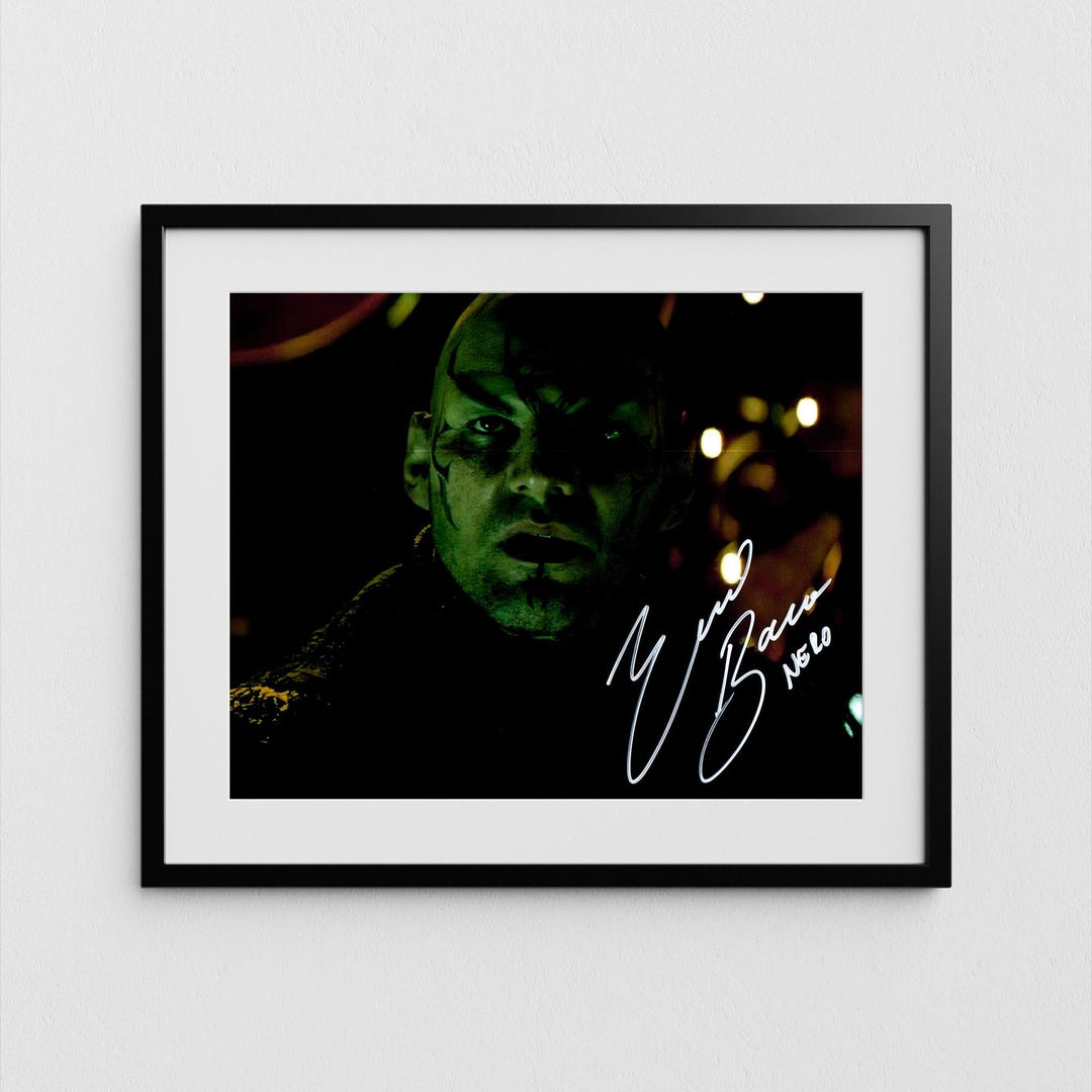 Eric Bana Autograph Star Trek Signed Poster Authentic Signature With ...