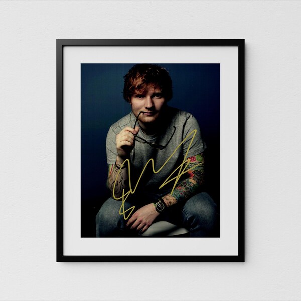 Ed Sheeran Autograph - Etsy