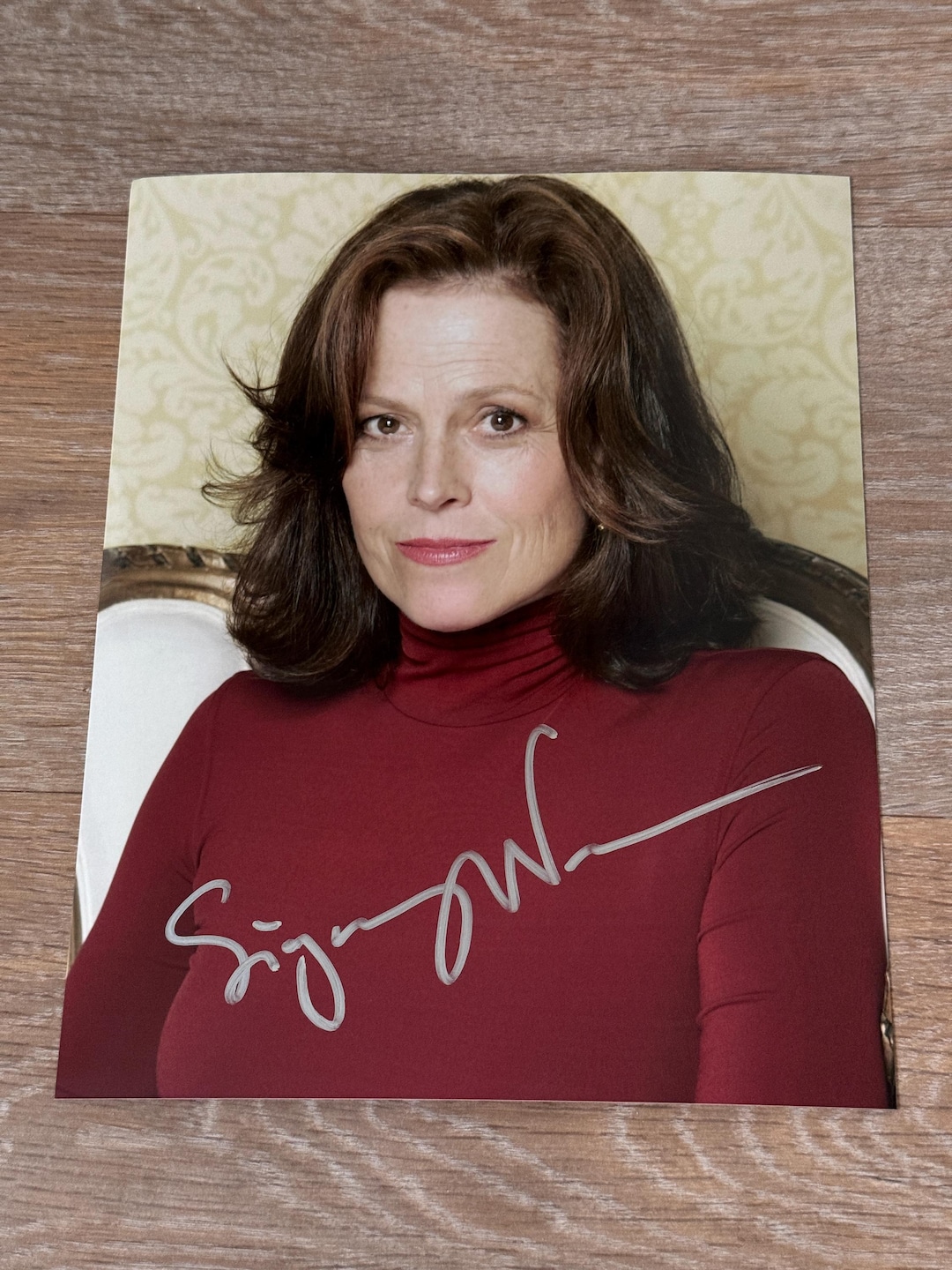 Sigourney Weaver Autograph Signed Photo Signature With COA - Etsy