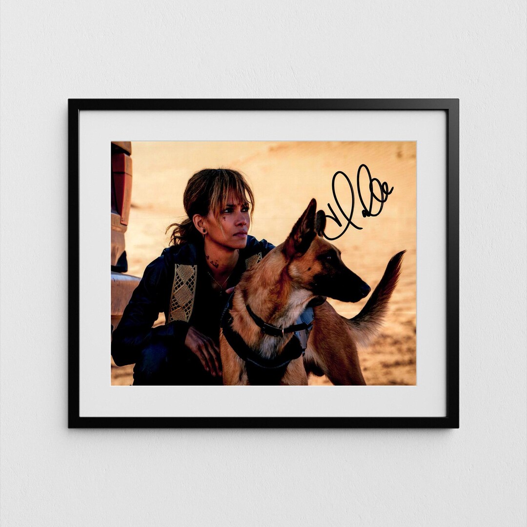Halle Berry Autograph John Wick Signed Poster Authentic Signature With ...