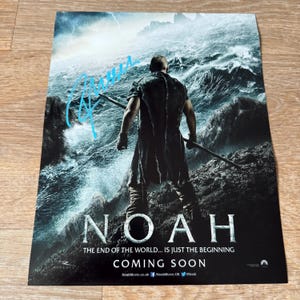 Russell Crowe Noah Autograph Authentic Signed Photo Signature With COA ...