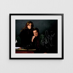 Nathan Fillion Autograph the Rookie Signed Castle Poster Authentic ...