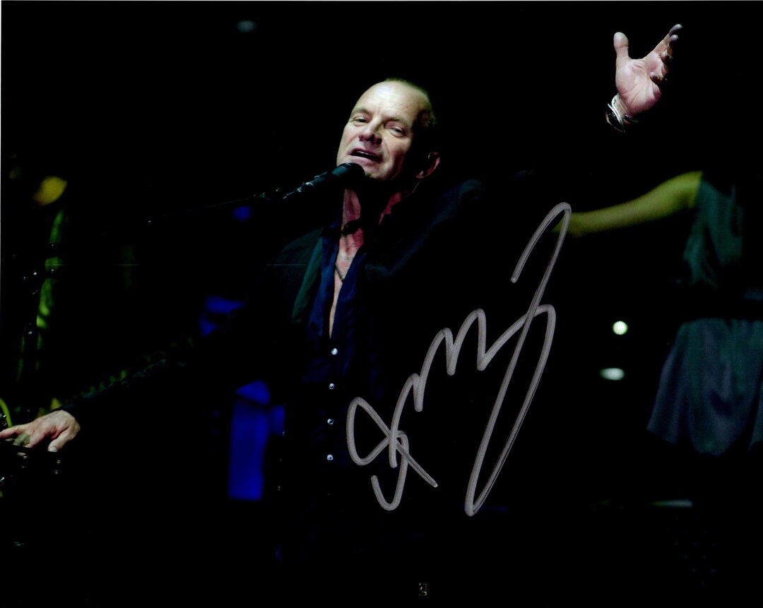Sting Autograph the Police Signed Photo Signature With COA - Etsy UK