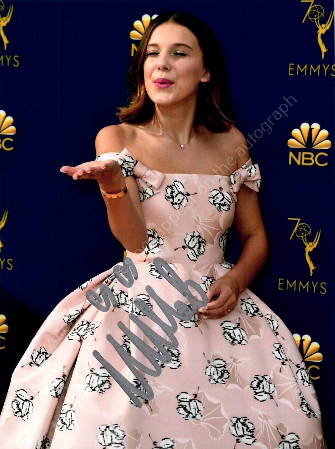 Millie Bobby Brown Autograph Signed Photo 6x8 Signature With - Etsy UK