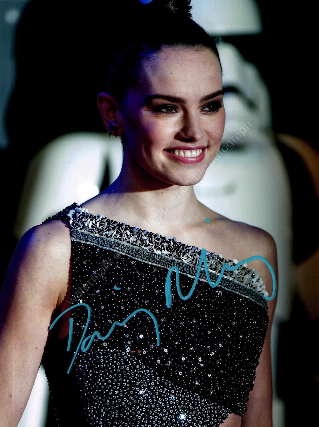 Daisy Ridley Autograph Star Wars Chaos Walking Signed Photo 6x8 ...