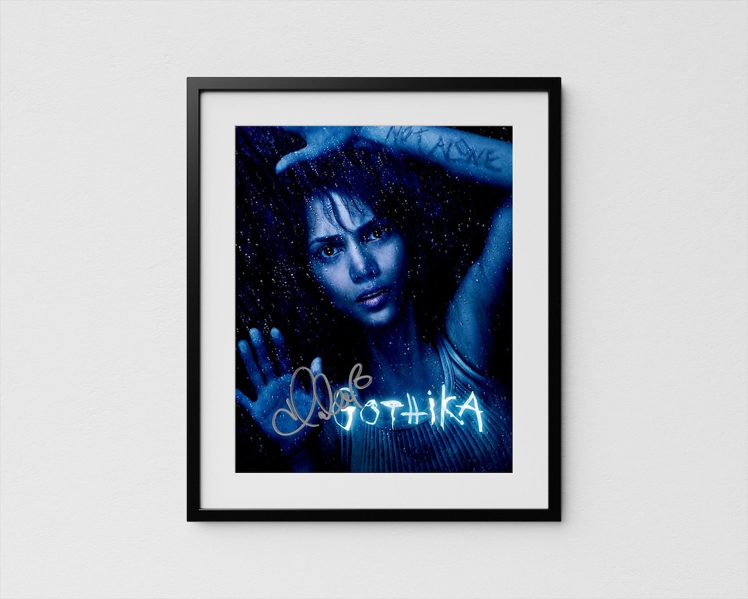 Halle Berry Autograph Gothika Signed Poster Authentic Signature With ...