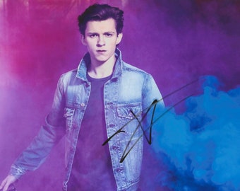 Tom Holland Autograph - Etsy