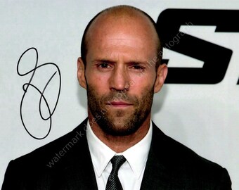 Jason Statham Signed - Etsy