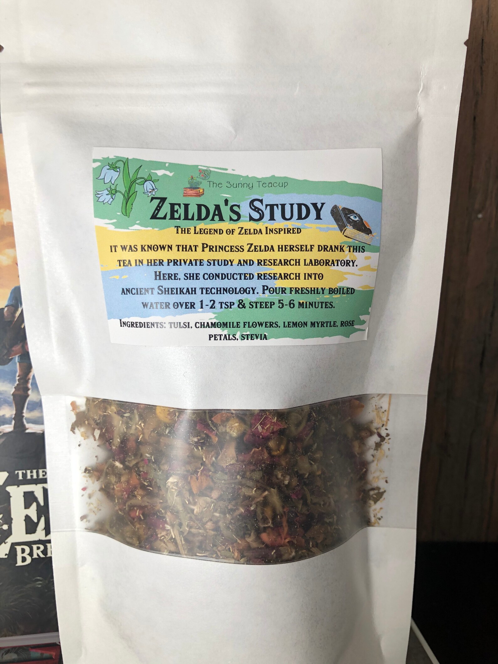 Zelda's Study 30g of Herbal Tea the Legend of Zelda / - Etsy