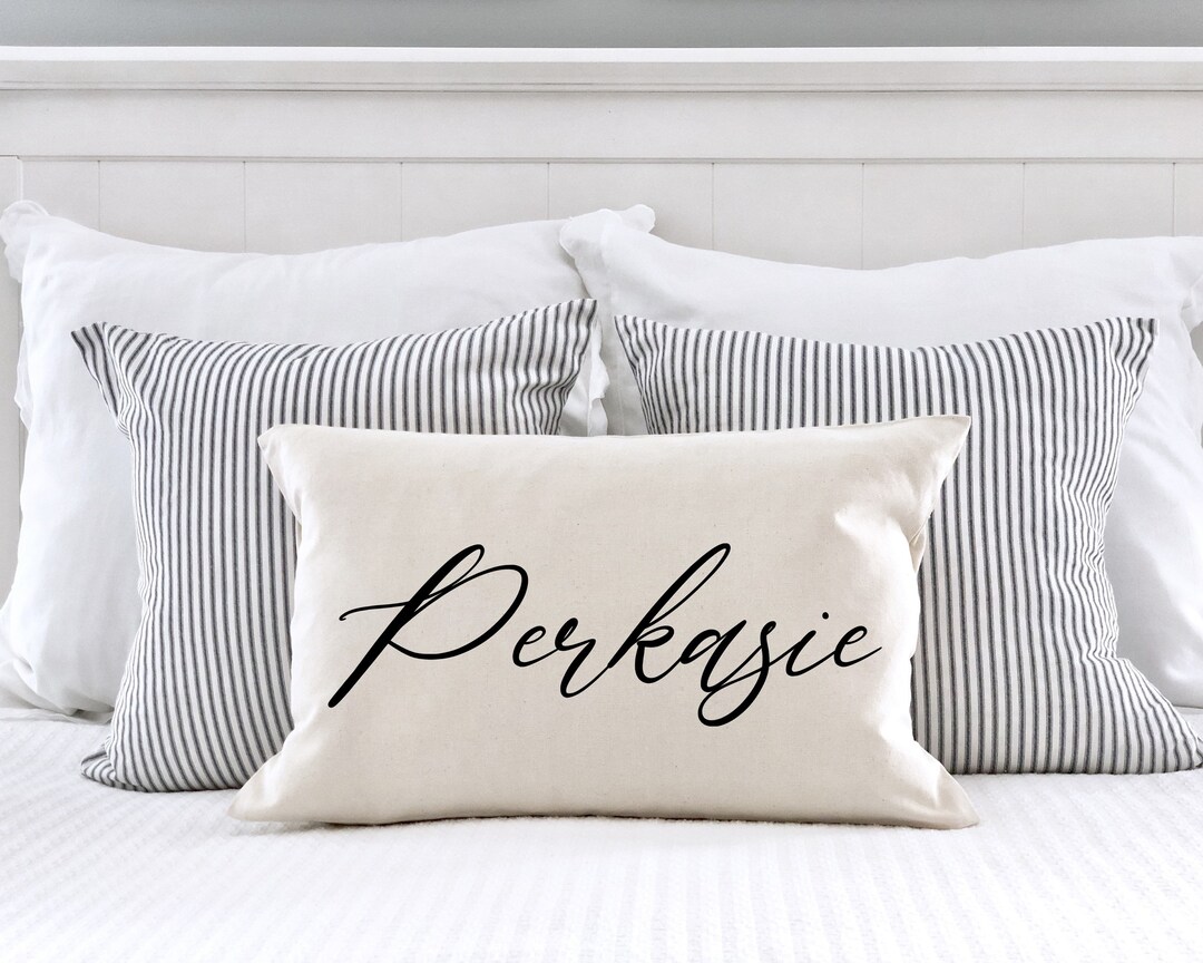 Local Town Pillow Cover, 12x20, (insert Optional). Great Way to ...