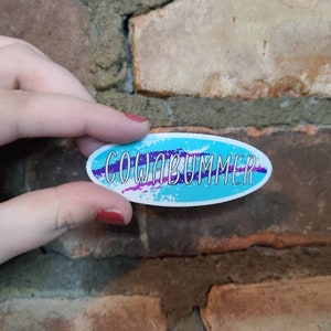 Sticker Cowabummer TMNT 90s 90s Kids Retro Radical - Etsy