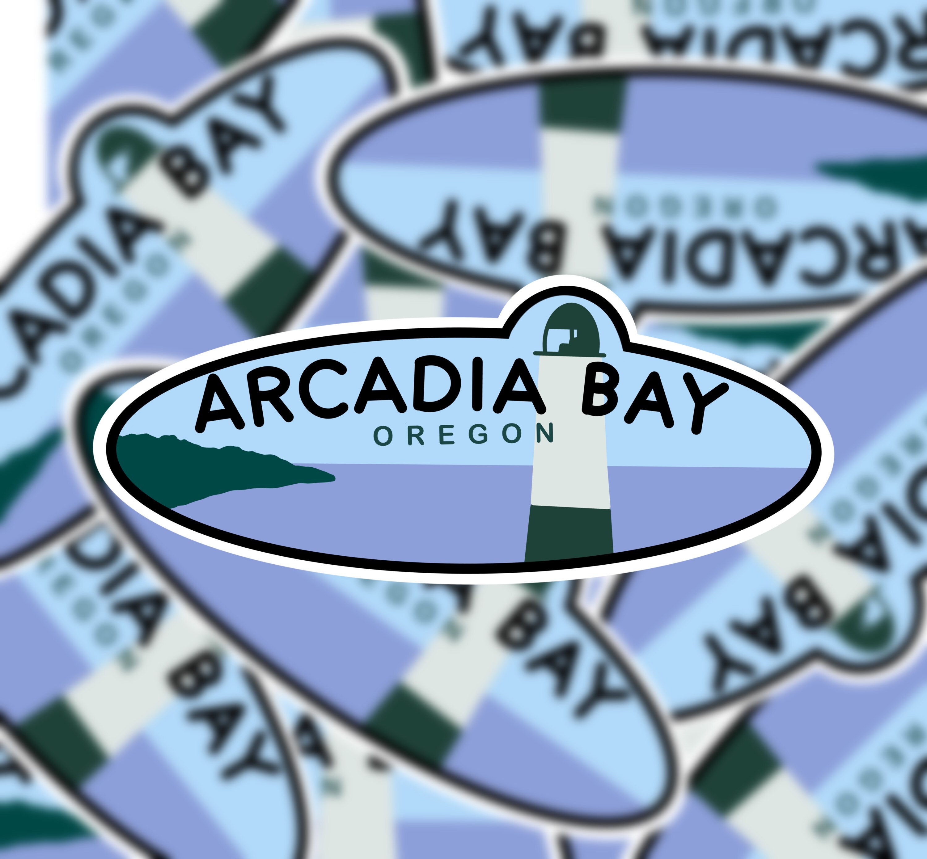 Arcadia Bay Oregon Sticker Life is Strange Dontnod Squarenix - Etsy