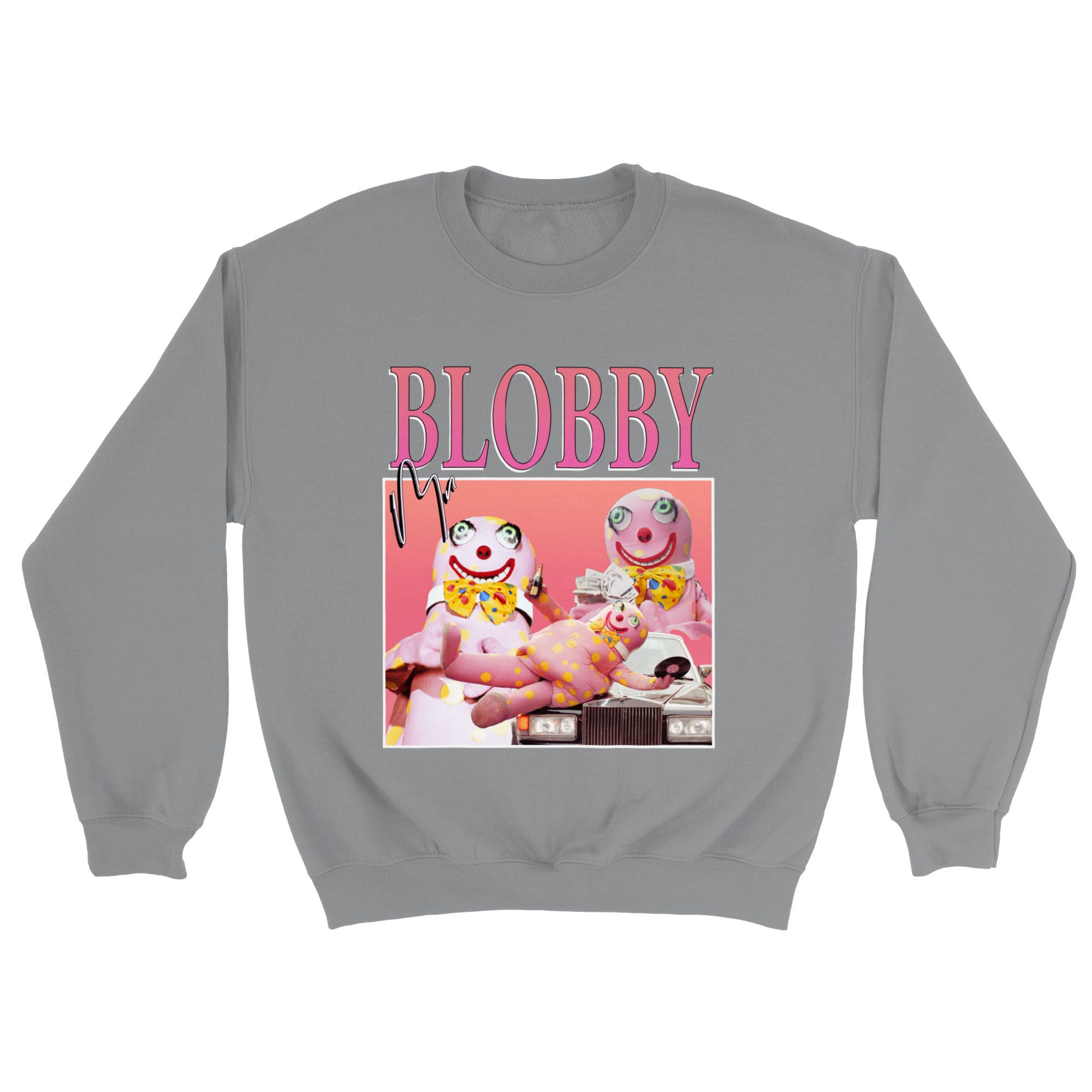 Mr Blobby Homage T-shirt Top Shirt Tee Funny Vintage Retro | Etsy