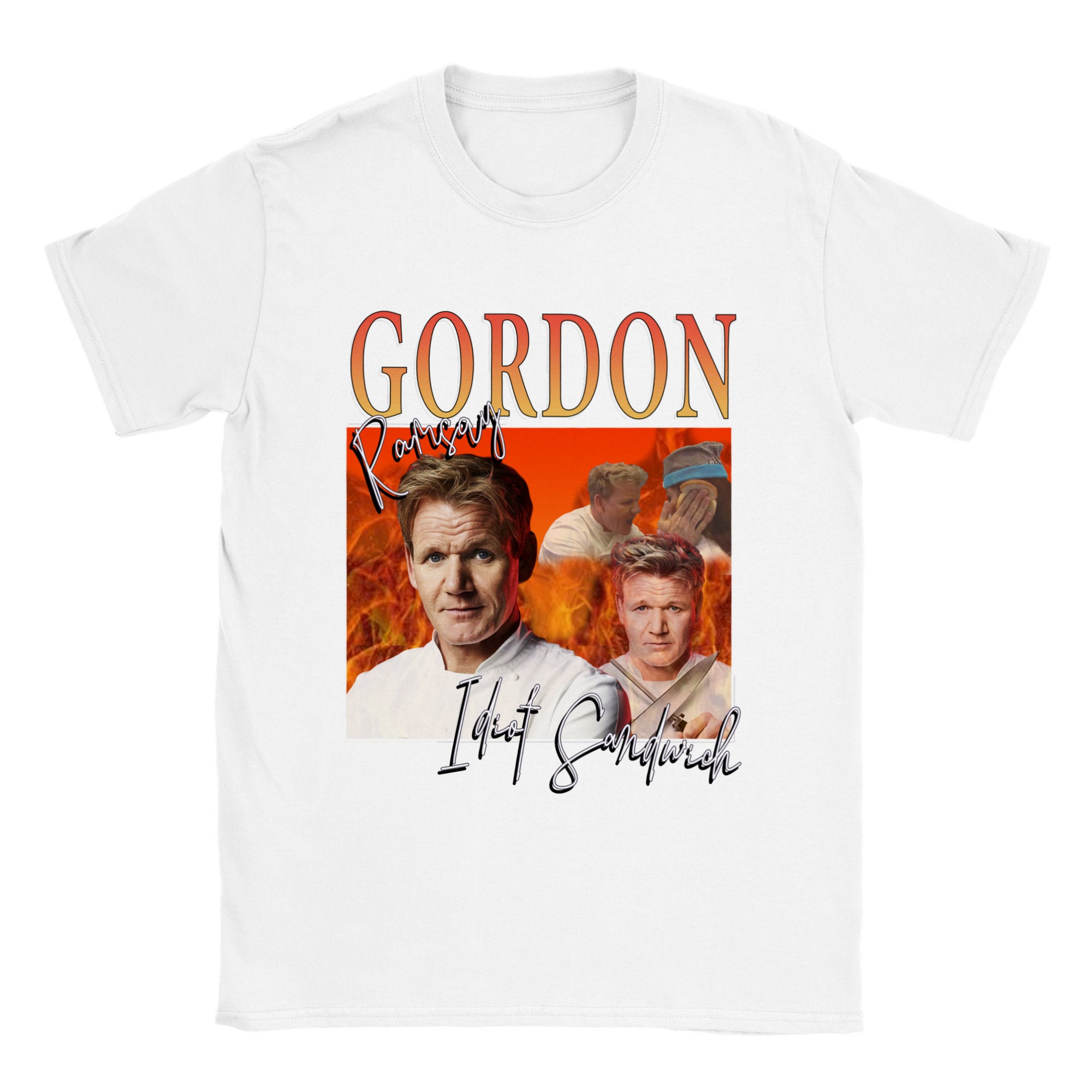 Gordon Ramsay Hip-Hop Inspired T-Shirt idiot sandwich | Etsy