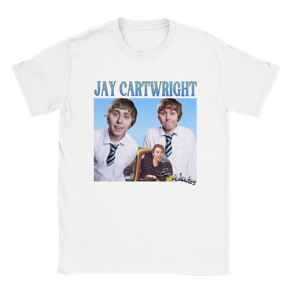 Jay Cartwright Unisex T-shirt the inbetweeners bus wankers | Etsy