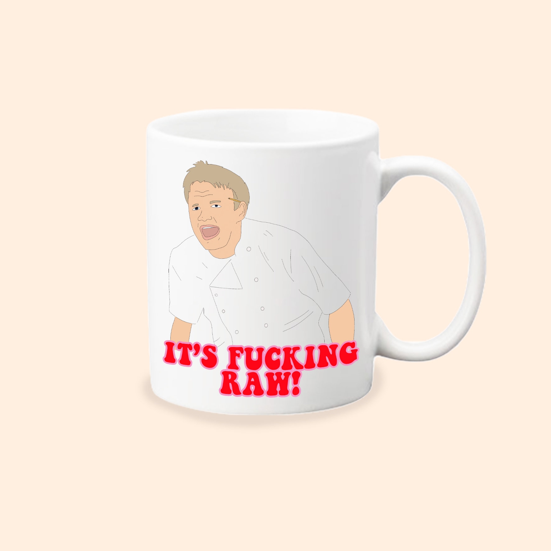 Gordon Ramsay Mug Next Slide Please TV Christmas Secret Santa | Etsy
