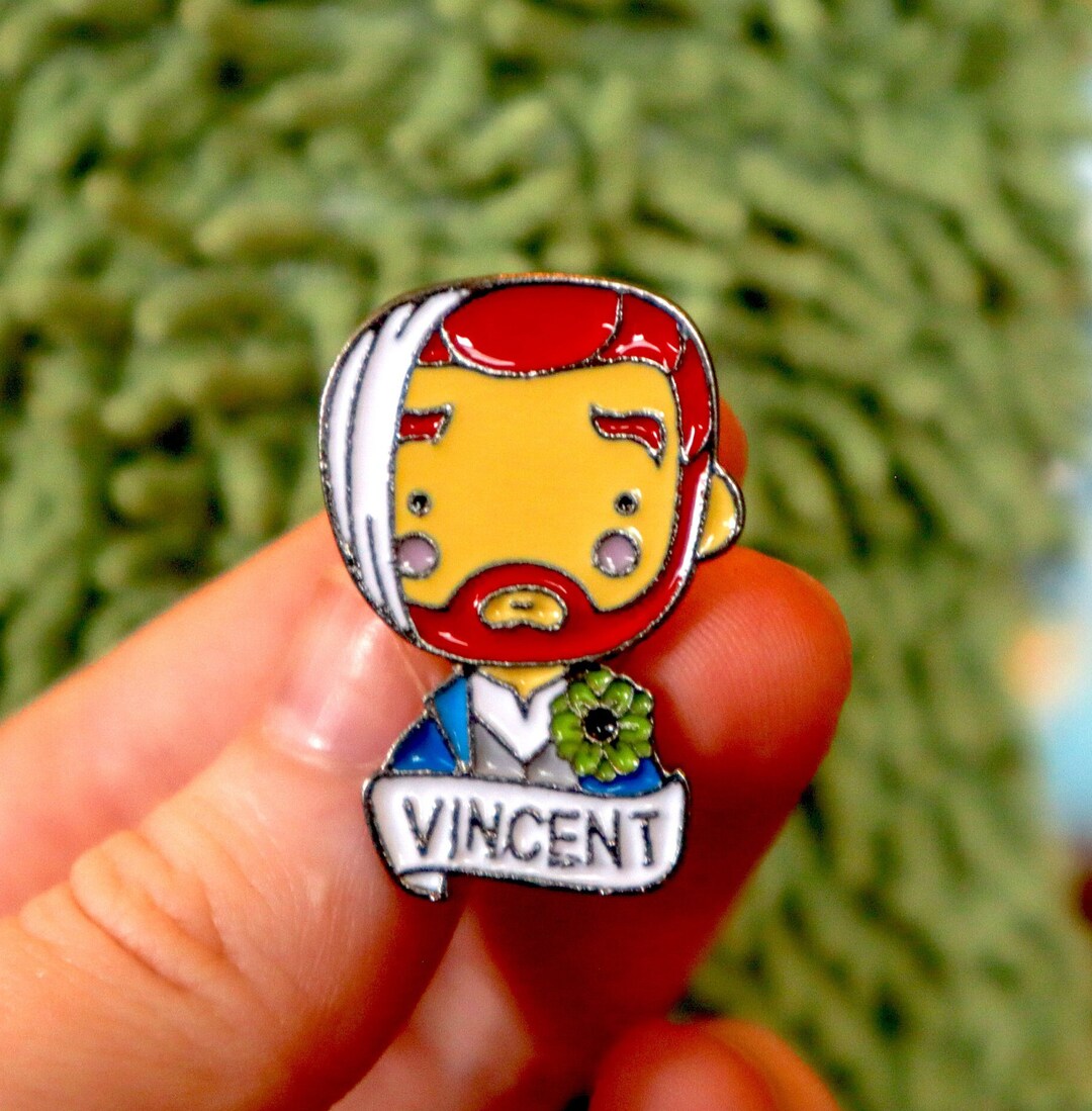 Vincent Van Gogh Enamel Pin Cute Pins Gifts for Artists Art Lovers - Etsy